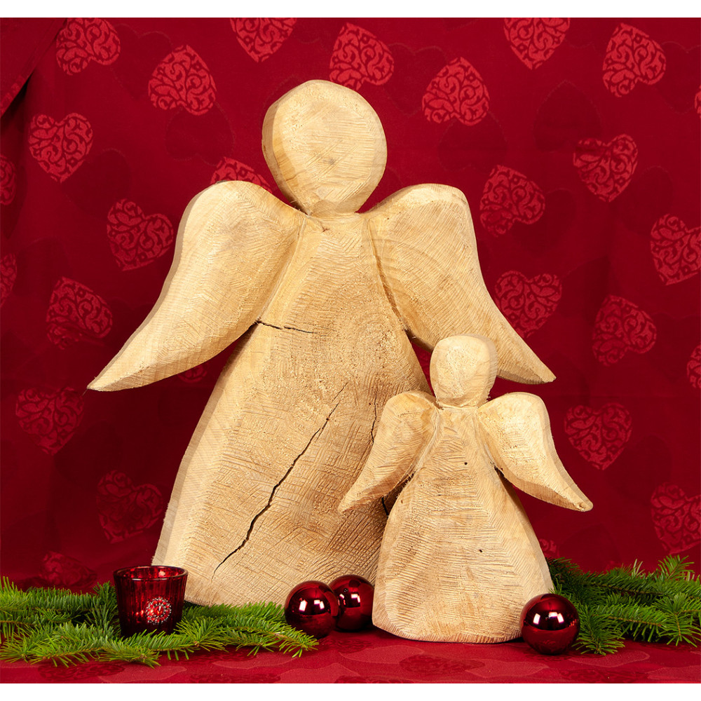 Engel i poppeltræ fra WMG - WohnManufactur Grünberger - Køb hos Fyr-selv.dk